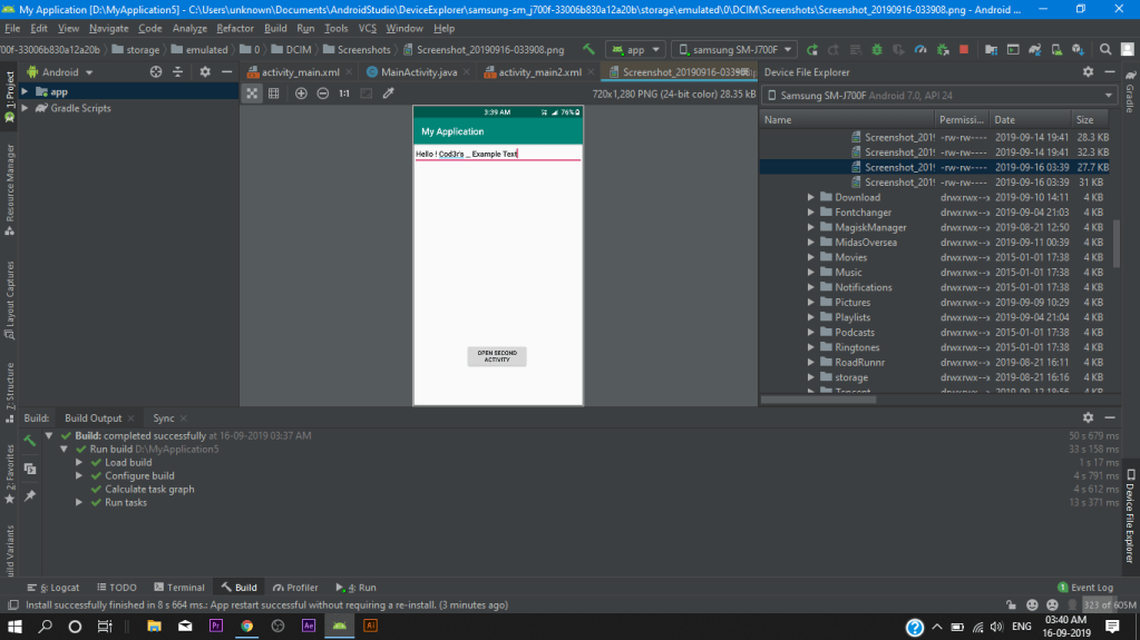 How To Pass Strings To Other Activity Android Studio – Anon3m!Ty